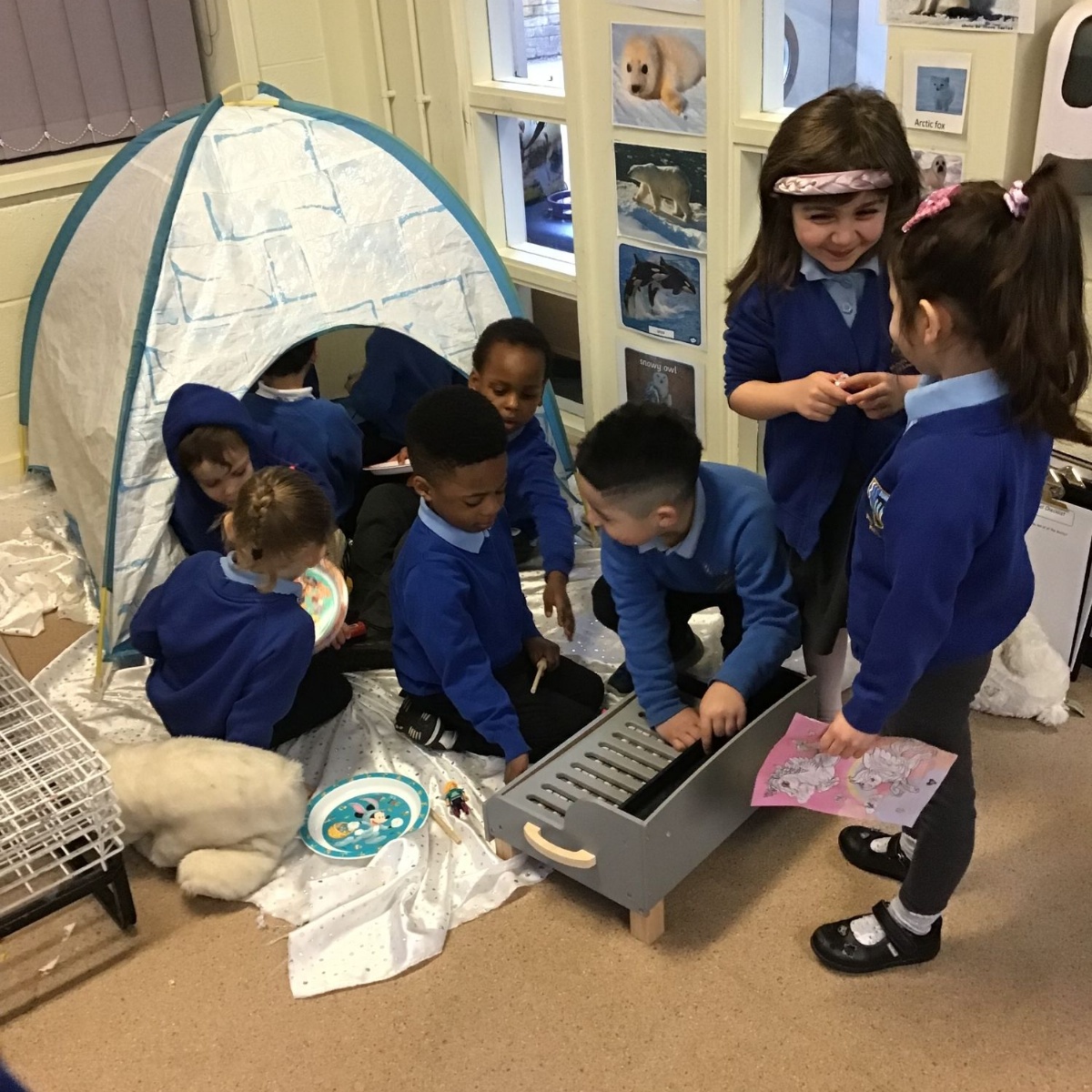 Watercliffe Meadow Community Primary School - Arctic Role Play